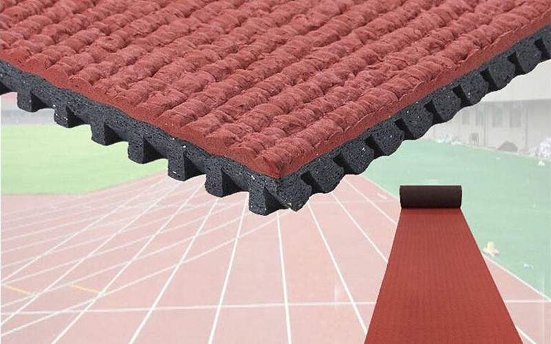 The key to extending the service life of prefabricated running tracks