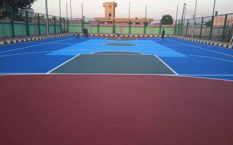 Why is the outdoor acrylic basketball court one of the most economical ...